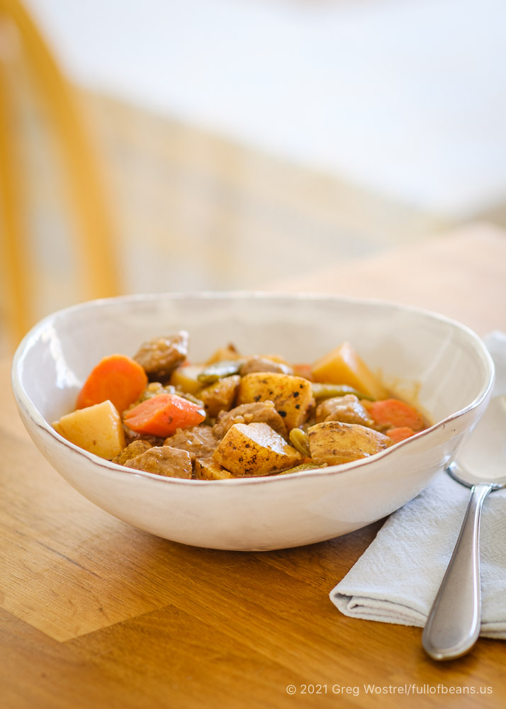 Vegan Beef Stew - Hearty Comfort Food, Cruelty-free! - Full of Beans